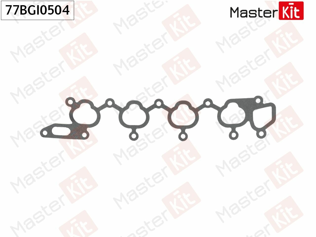 Прокладка впускного коллектора Mitsubishi L 200 K7T K6T 4G63 SOHC 16V MasterKit 77BGI0504