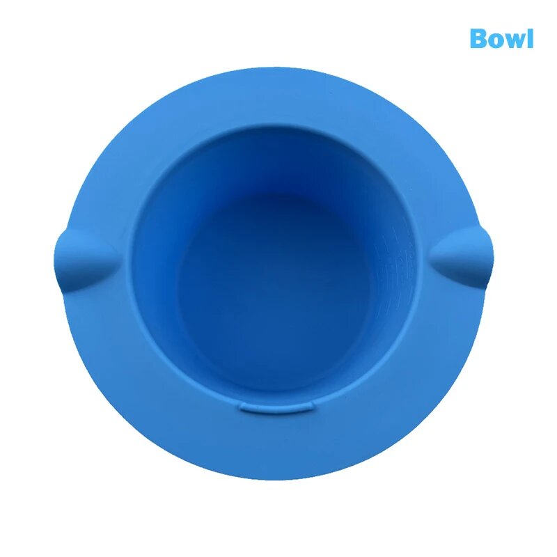 Силиконовая миска Bowl Blue