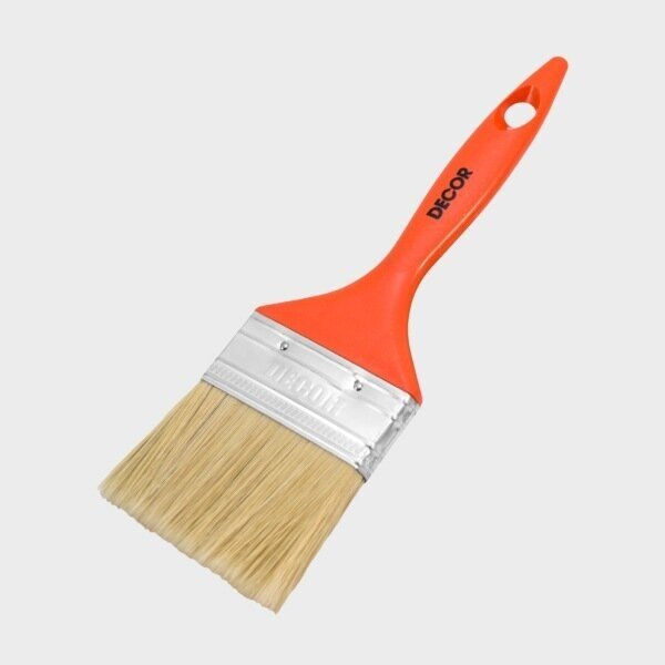 Кисть плоская универсальная 35*15 мм, длина щетины 57 мм для всех видов работ