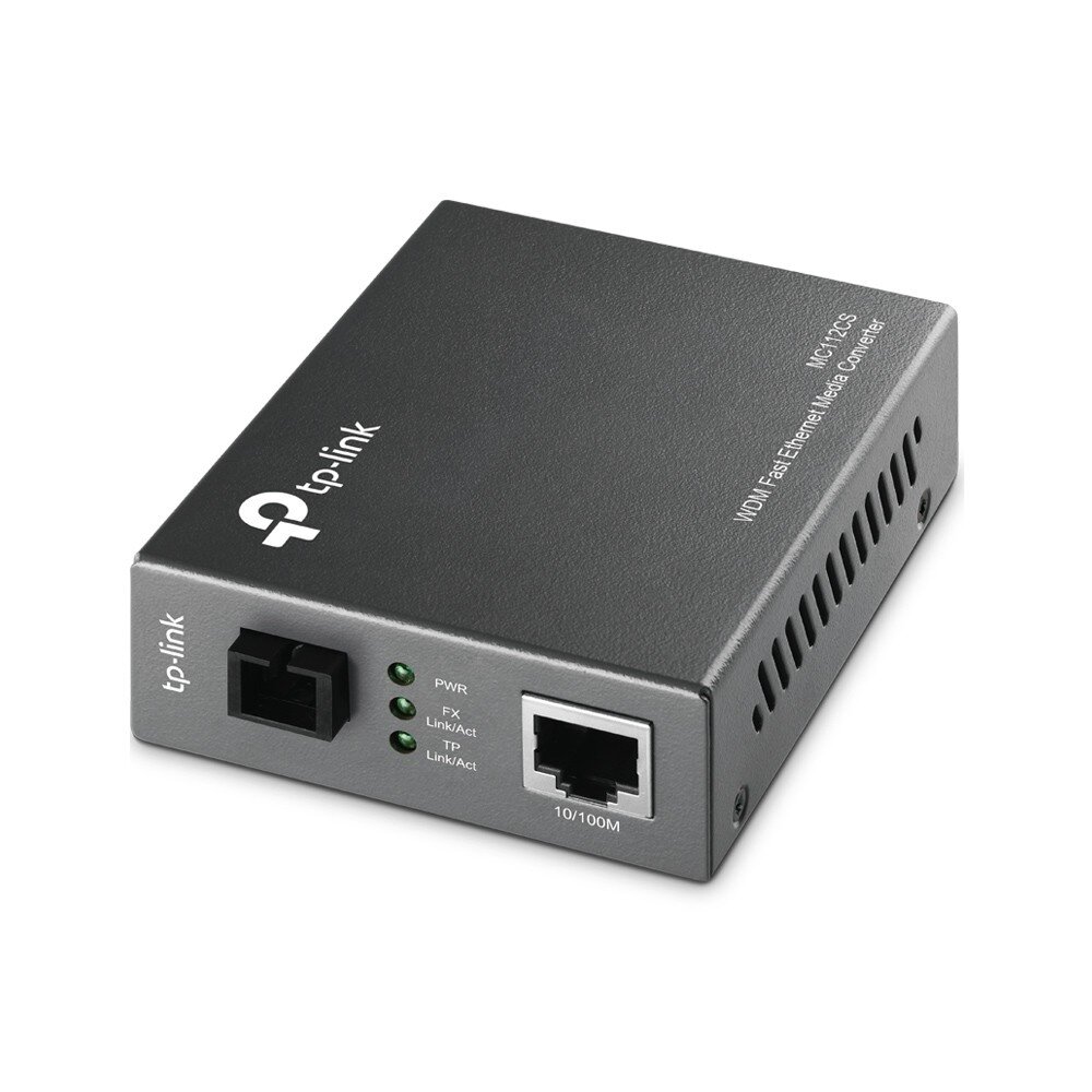 TP-Link SMB TP-Link MC112CS Медиаконвертер WDM Fast Ethernet 10/100 Мбит/с