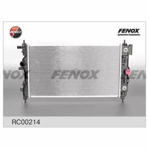 Основной радиатор (двигателя) Fenox RC00214 для Chevrolet Cruze, Orlando; Opel Astra, Zafira