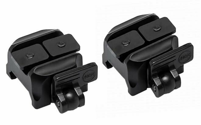 Быстросъемные стойки MAKuick V 3 на PICATINNY, SR шина, BH 8 мм