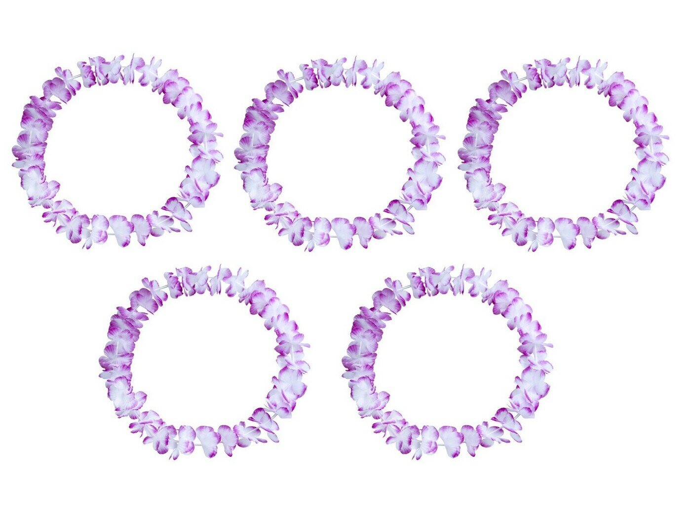 Набор ожерелье "Гаваи Вайкики" 5шт №2, гавайская вечеринка