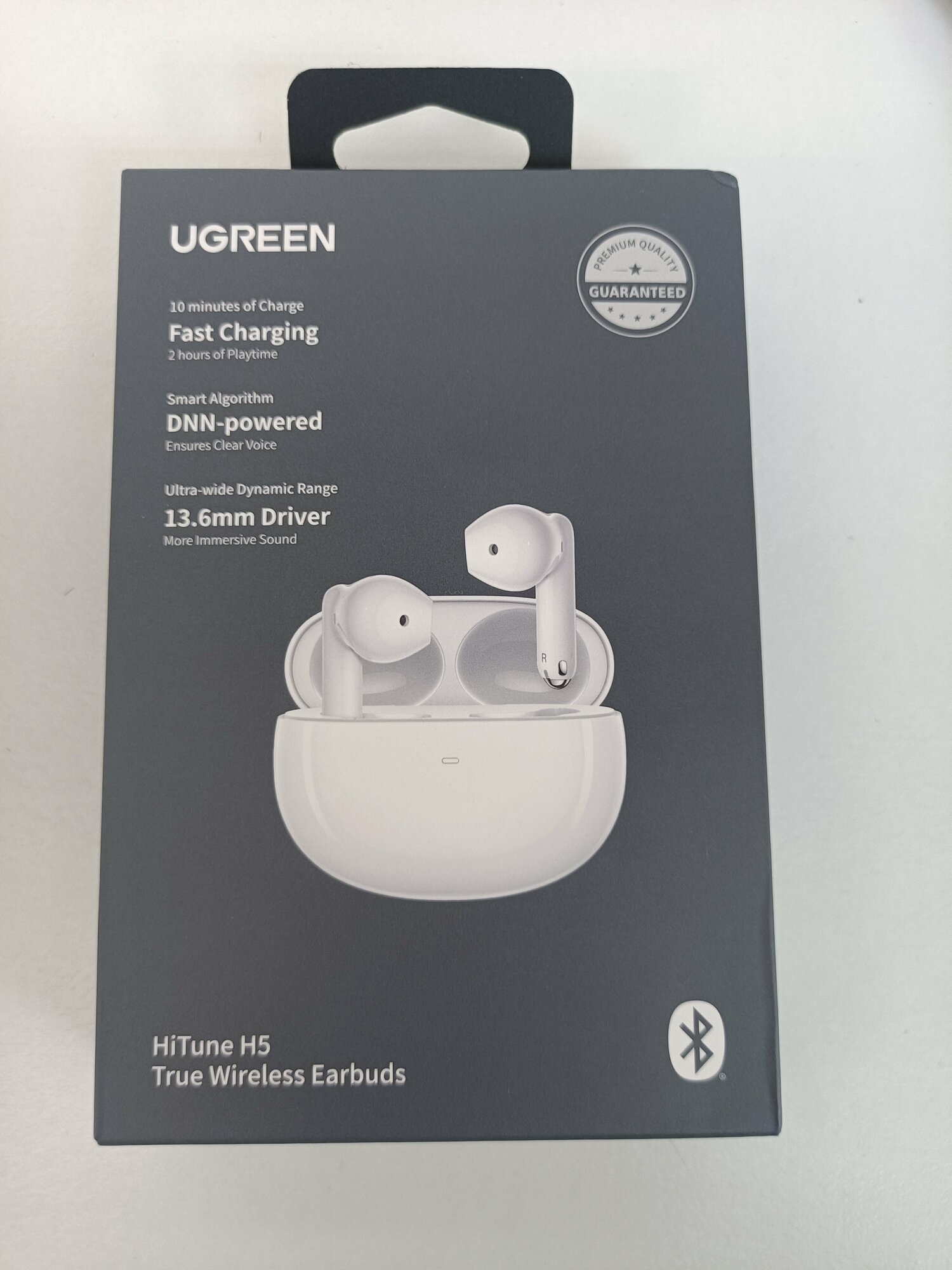 Наушники Ugreen WS201 HiTune H5 White 15612