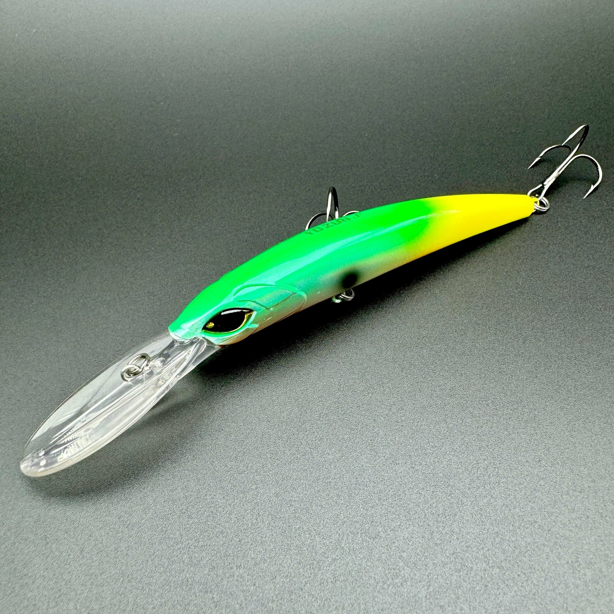 Воблер для троллинга 110 Crystal minnow Deep diver(F) на щуку, сома, судака