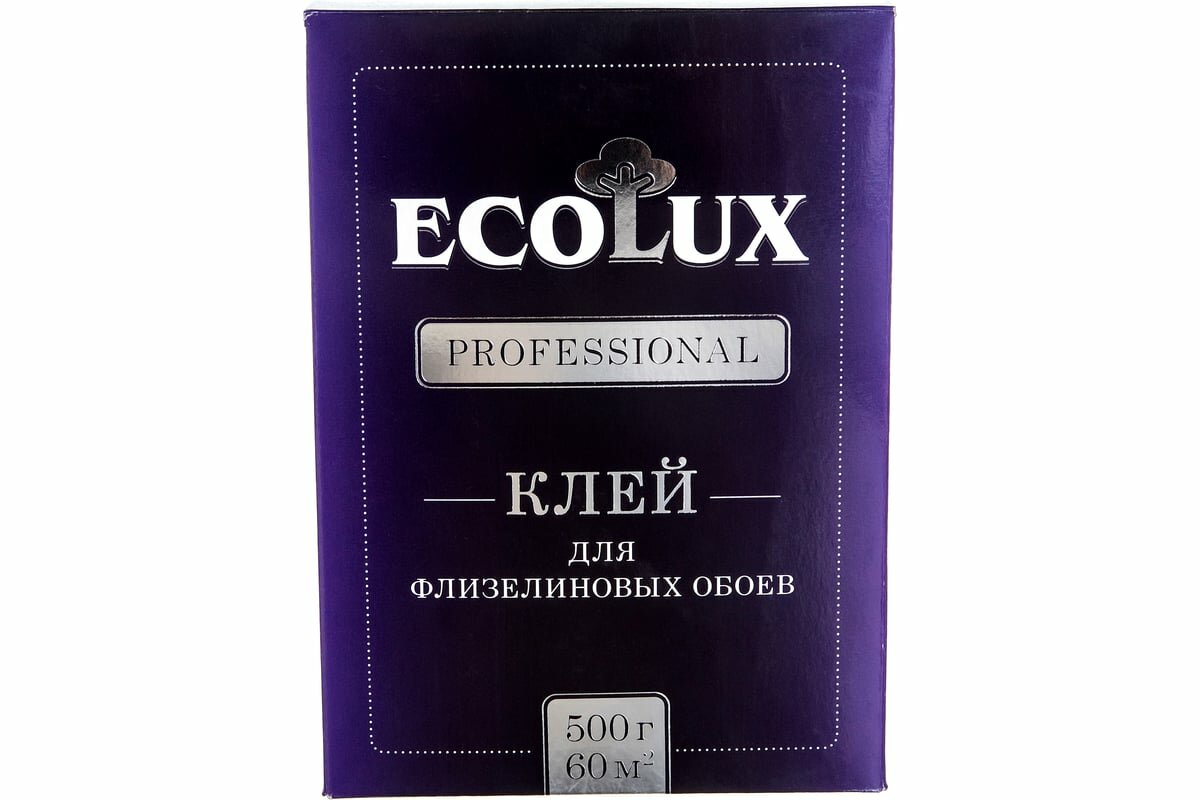 Клей для флизелиновых обоев Ecolux Professional 500 г, 60 кв. м