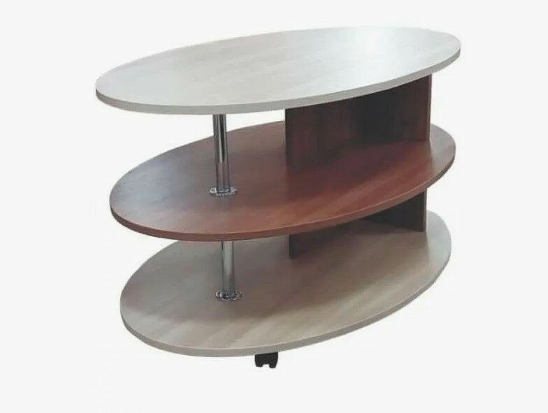 Стол Журнальный Консул-4 (1000*540*600) дуб сонома/ясень шимо