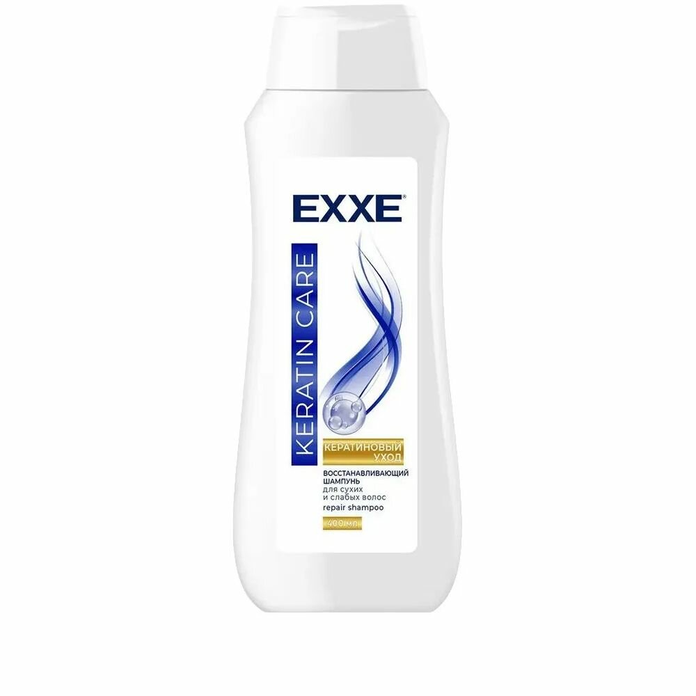 EXXE Шампунь для волос, Keratin Care, 400 мл