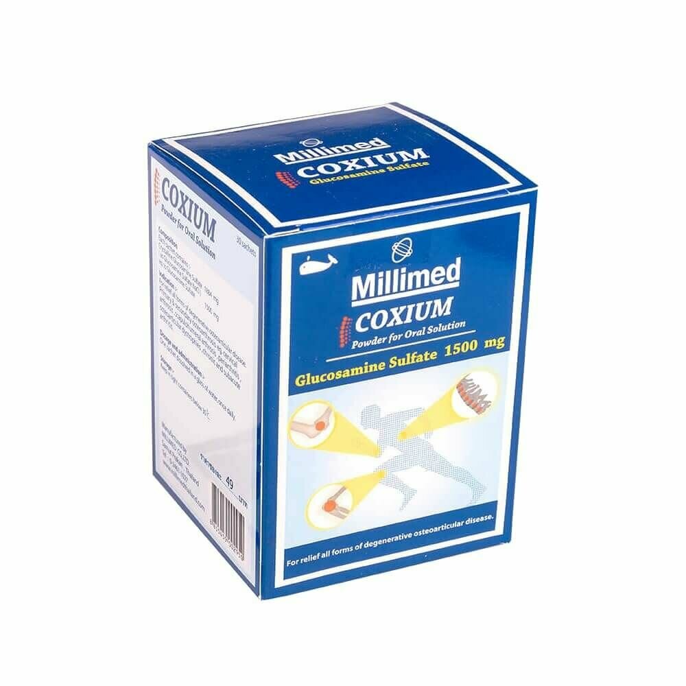 Глюкозамин в порошке для восстановления хрящевой ткани в суставах Glucosamine Sulfate Powder, 30 пакетиков