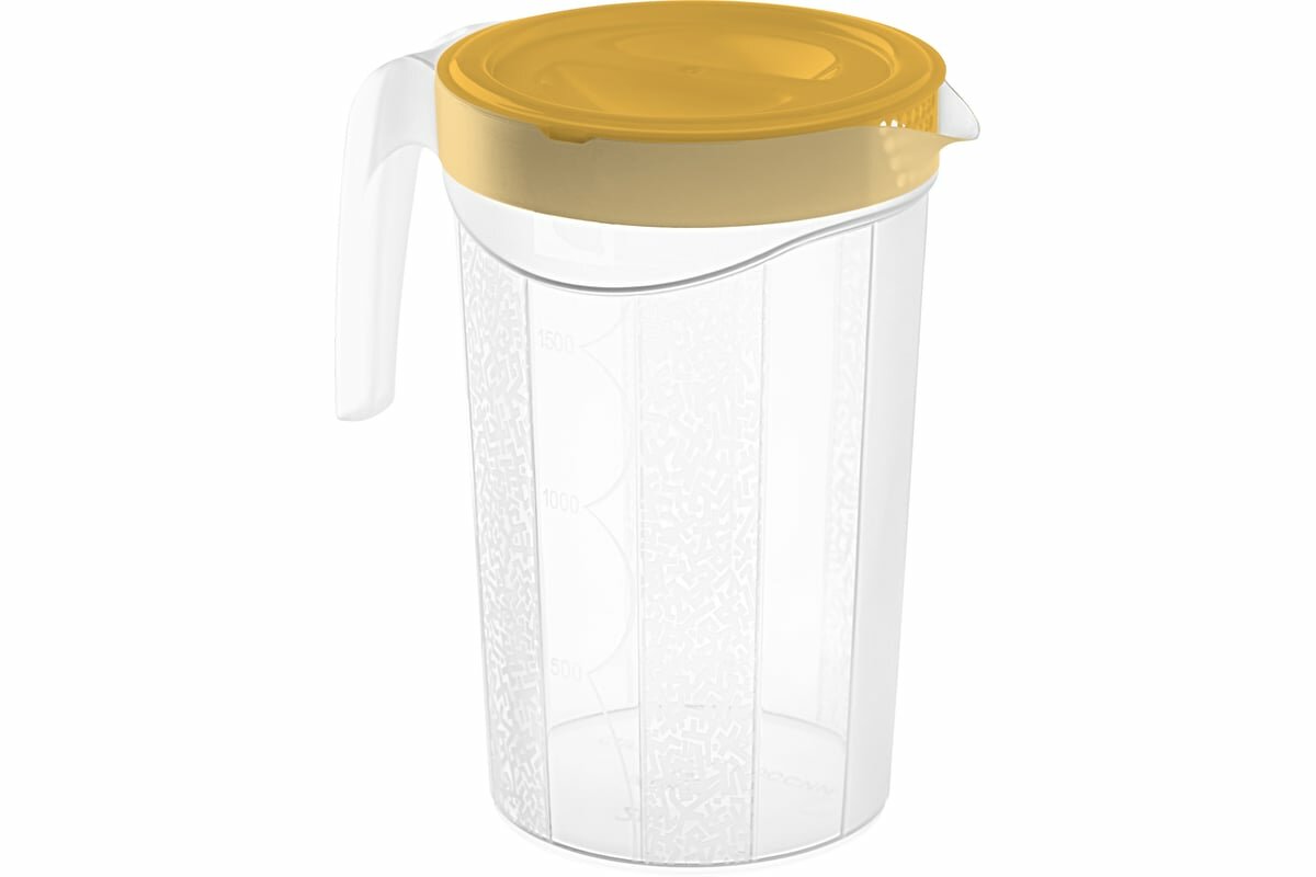 Архимед кувшин 2 л Р2032 - стеклянный сосуд для воды и напитков, сервировка столика