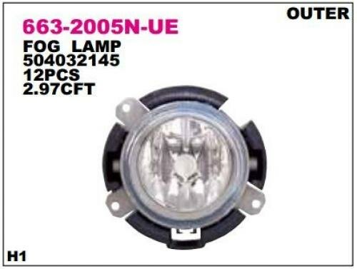 Фара противотуманная iveco stralis Depo 663-2005N-UE Iveco: 750106 41221083