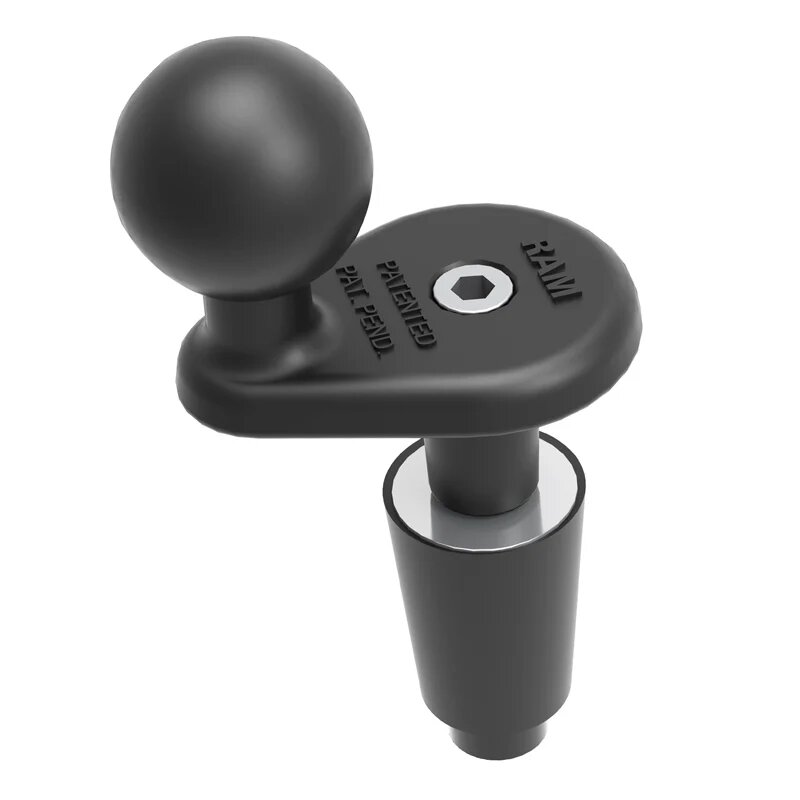 RAM-B-342U мото крепление RAM в полую трубку руля (клипон) шар 25 мм (1")