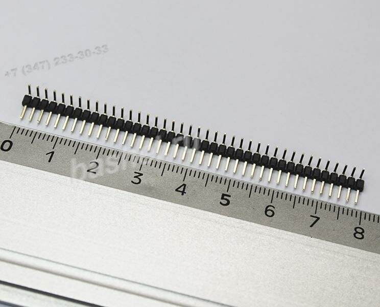 Разъем штыревой PLSR-1x40 (2,00), CONNFLY