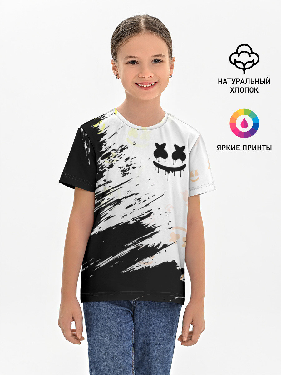 Футболка хлопковая детская MARSHMELLO / МАРШМЕЛЛОУ