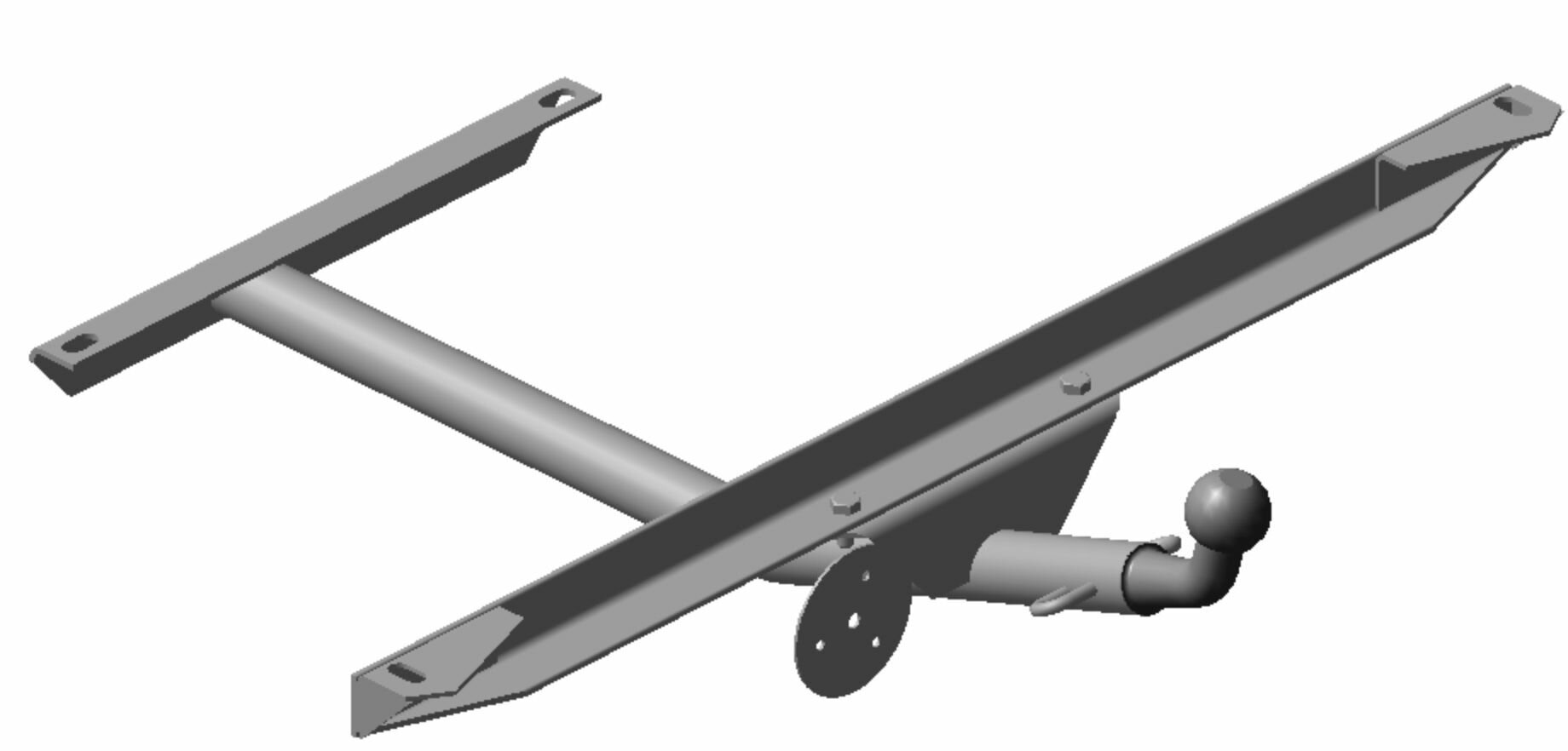 Фаркоп Avtos на ВАЗ 1111,11113(паспорт и сертификат в комплекте)(без электрики)VAZ-01 (90x20x16)