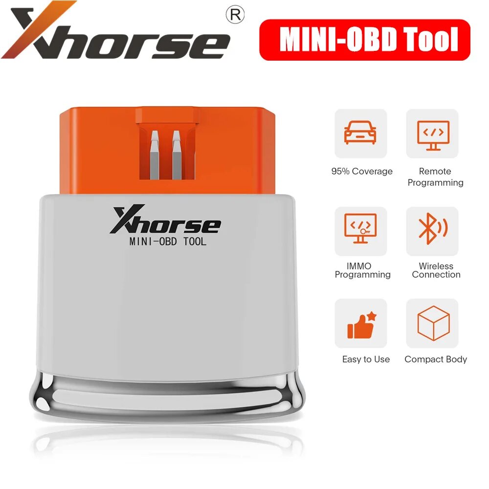 Xhorse XDMOT0GL MINI OBD Tool FT-OBD для Toyota Smart Key Поддержка добавления ключа и всех потерянных ключей