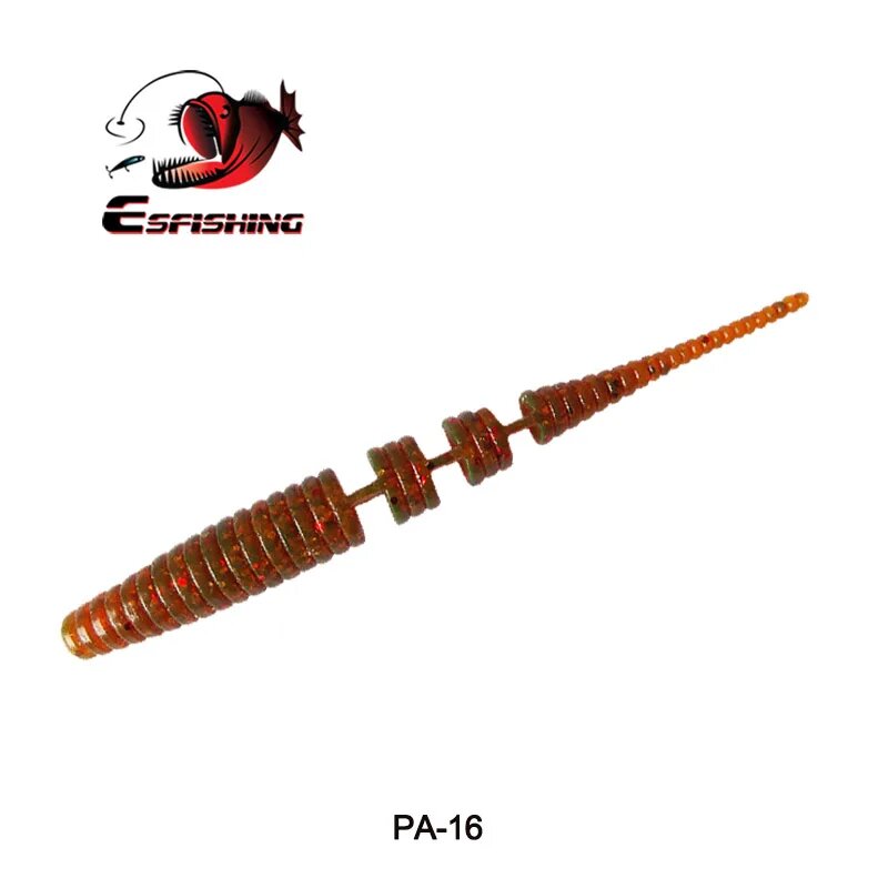 KESFISHING Силиконовая приманка Polaris 95 мм Коричневый, PA16