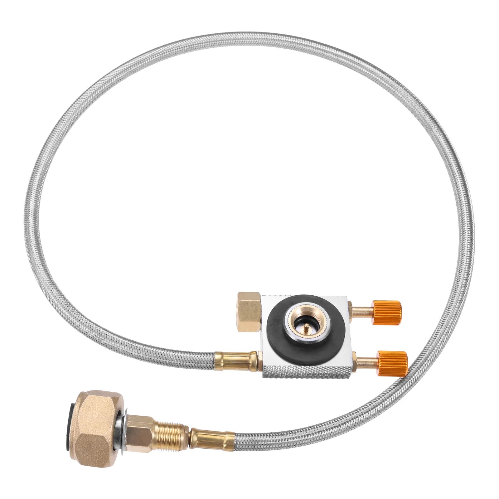 Переходник для соединительной трубы газовой плиты + функция сброса давления, подключение бензобака для накачивания наружного диаметра, клапан европейского стандарта