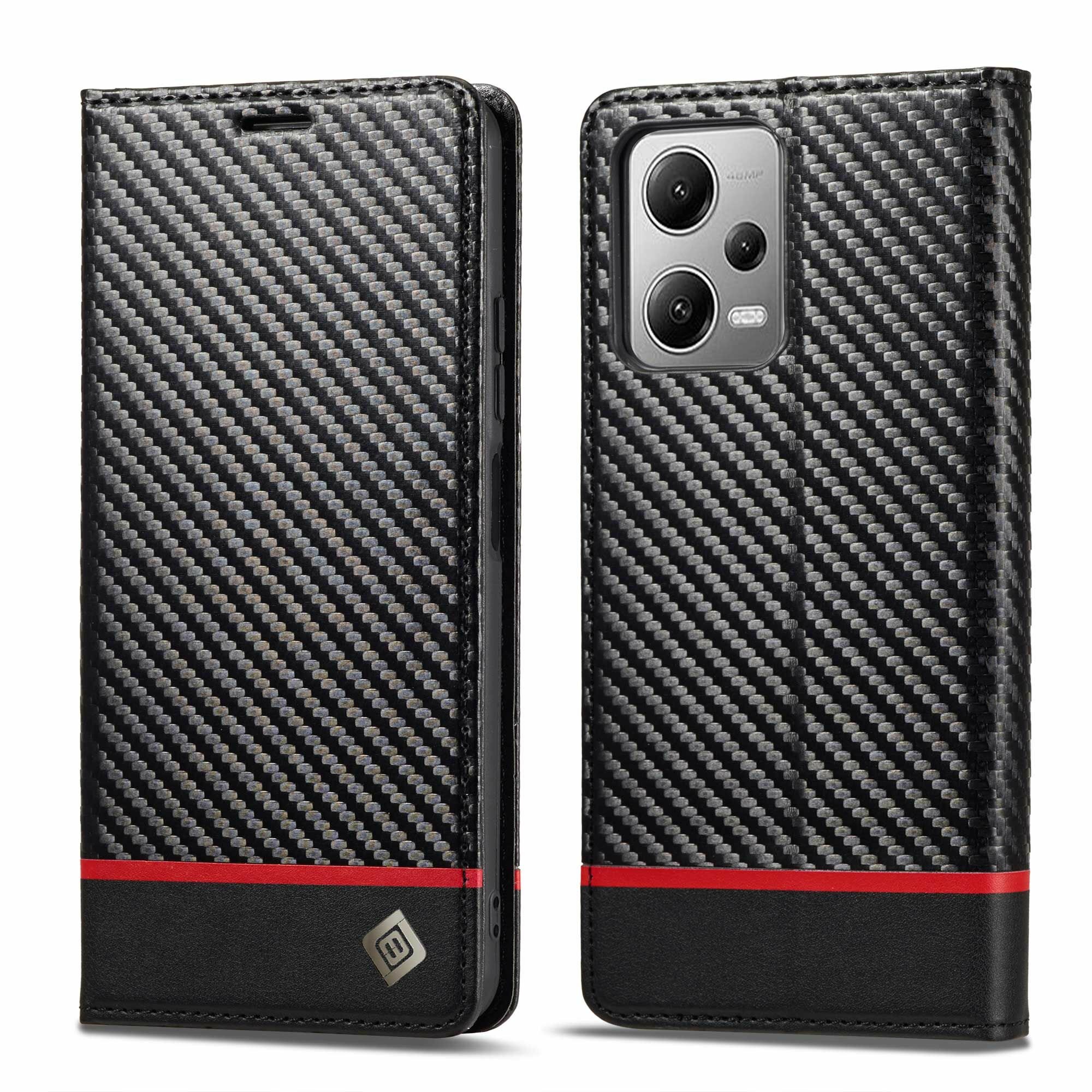 LCIMEEKE Роскошный книжка чехол для Xiaomi Redmi Note 12 Pro 5G для Сяоми Редми Нот 12 Про 5G / POCO X5 Pro 5G с защитой от падения