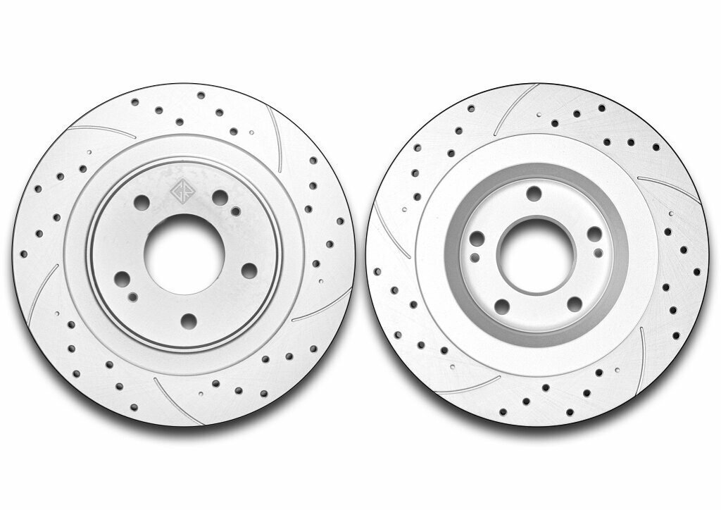Тормозные диски DSK-R124P (задние) Platinum