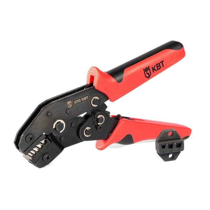 Пресс-клещи с набором матриц СТС-В, КВТ 85272 (1 шт.)