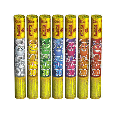 Батарея салютов Русская пиротехника Цветной дым 30. (1 шт.)