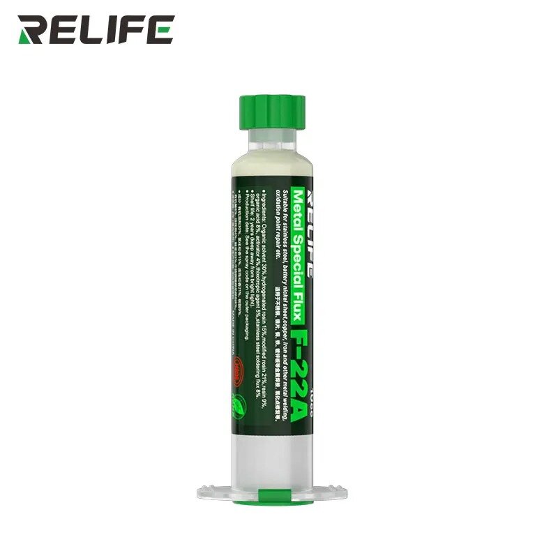 Флюс паста Relife F-22A для пайки по металлу, 10cc