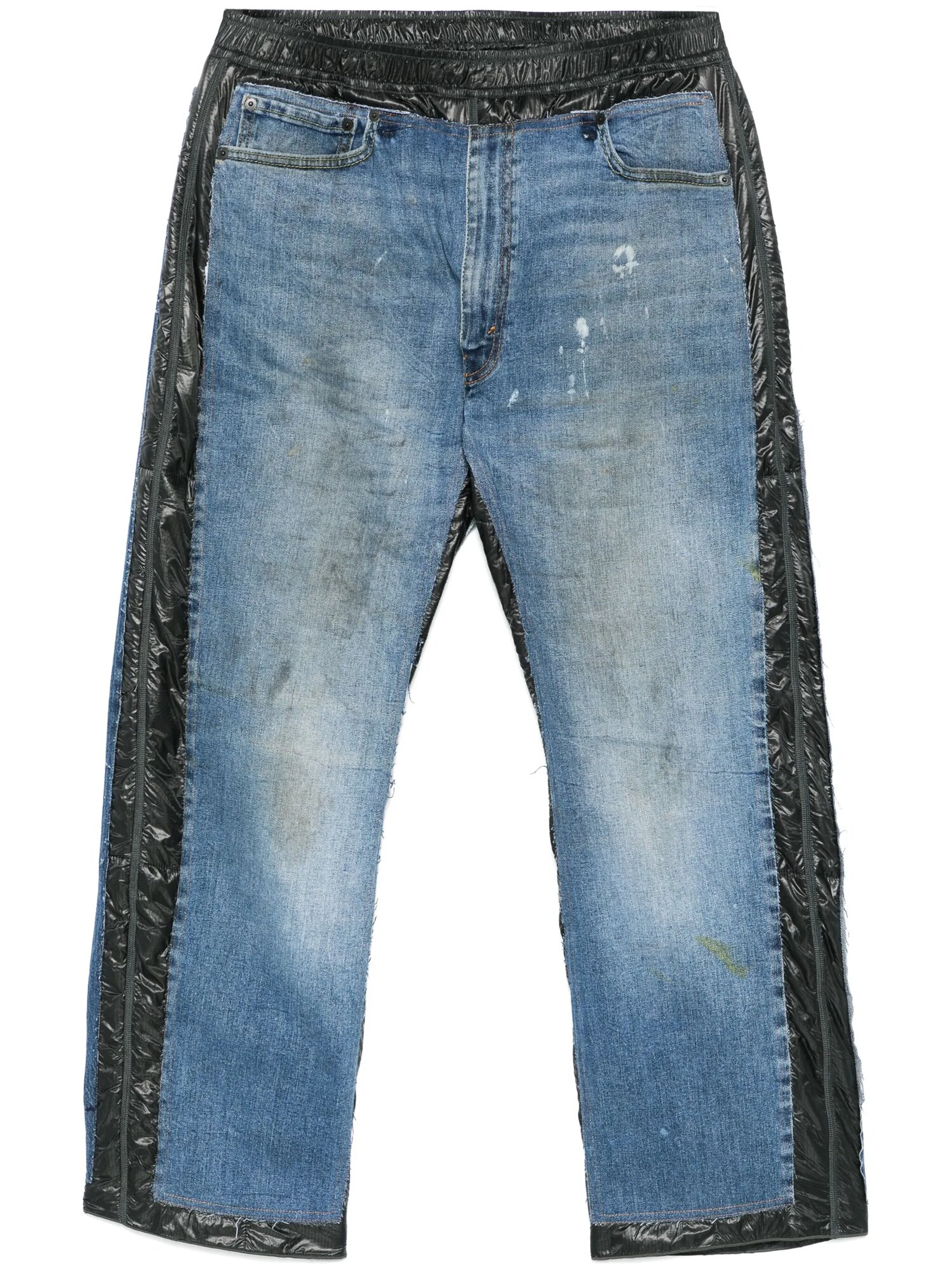 Джинсы Джинсы с контрастной отделкой 