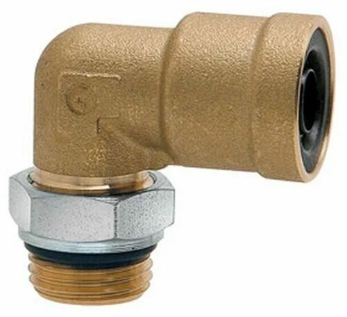 Фитинг трубок угловой (наруж. резьба) 12М22х1,5 (латунь)