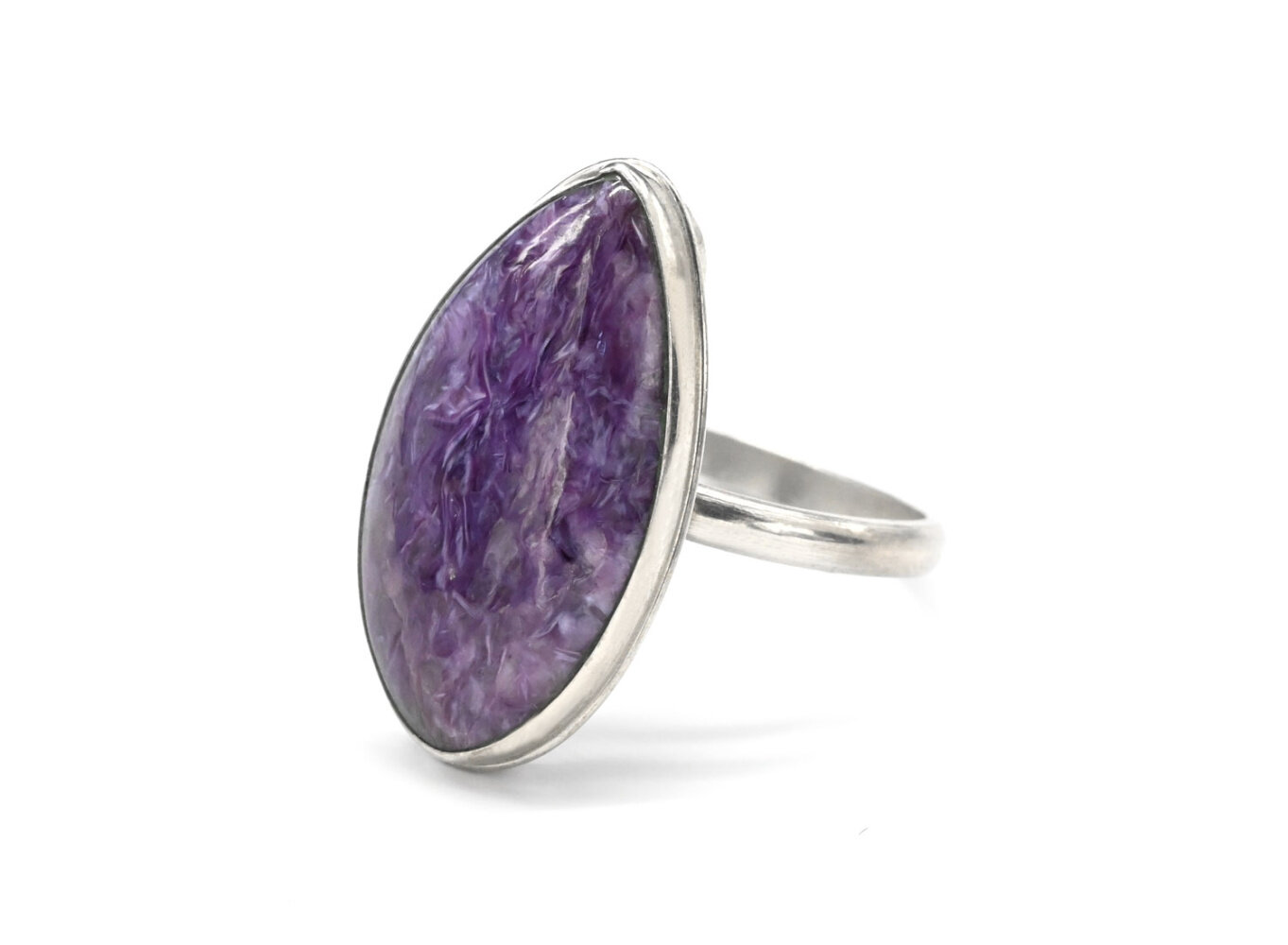 Кольцо, чароит