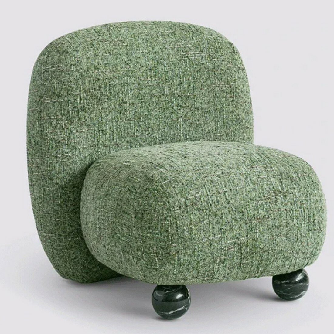 Интерьерное кресло без подлокотников Otash (Зеленый)