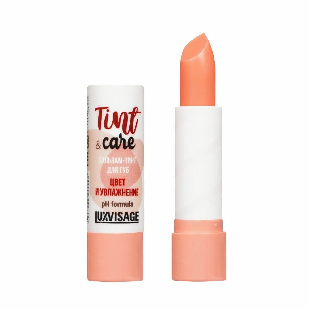 Бальзам - тинт для губ Luxvisage Tint & Care Цвет и увлажнение Оттенок 02 3,9г