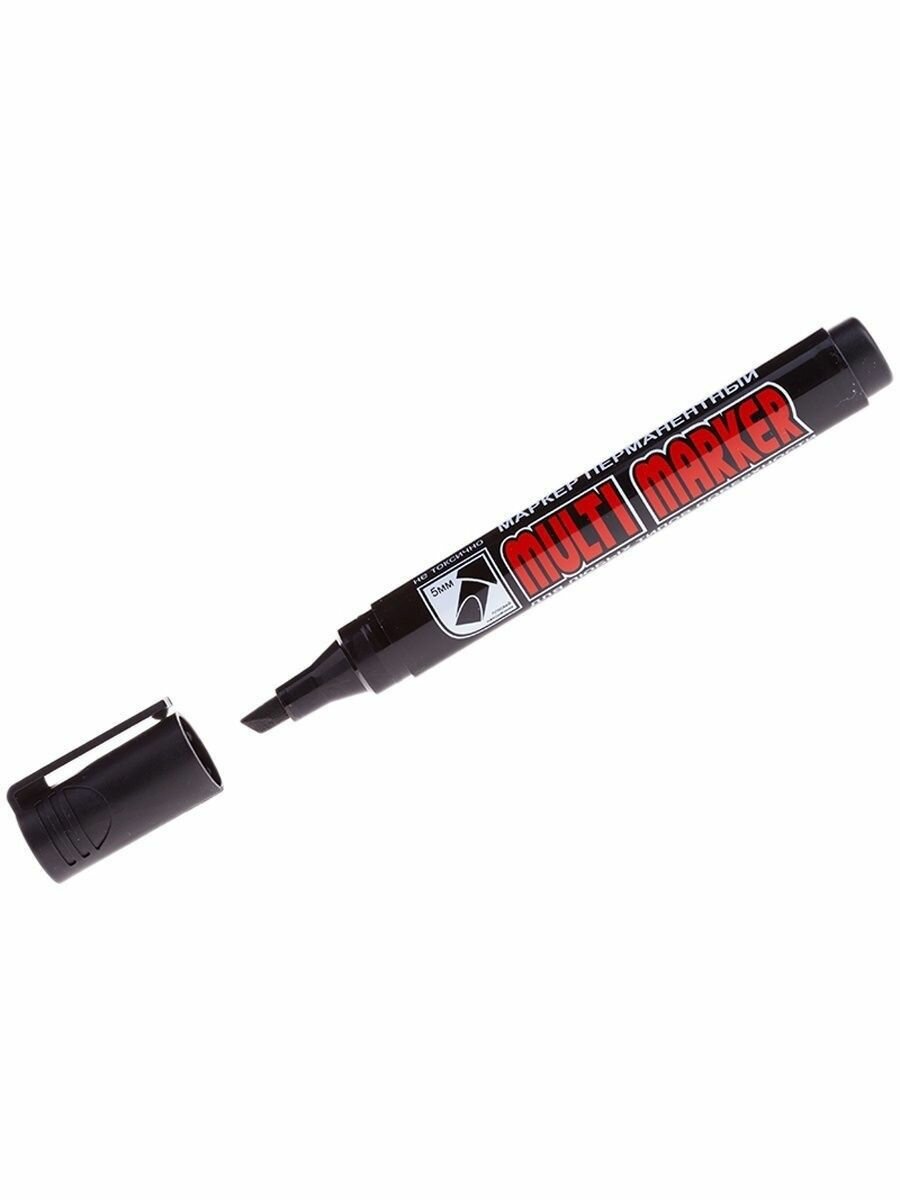 Маркер Crown "Multi", перманентный, 3 мм, черный (CPM-800)