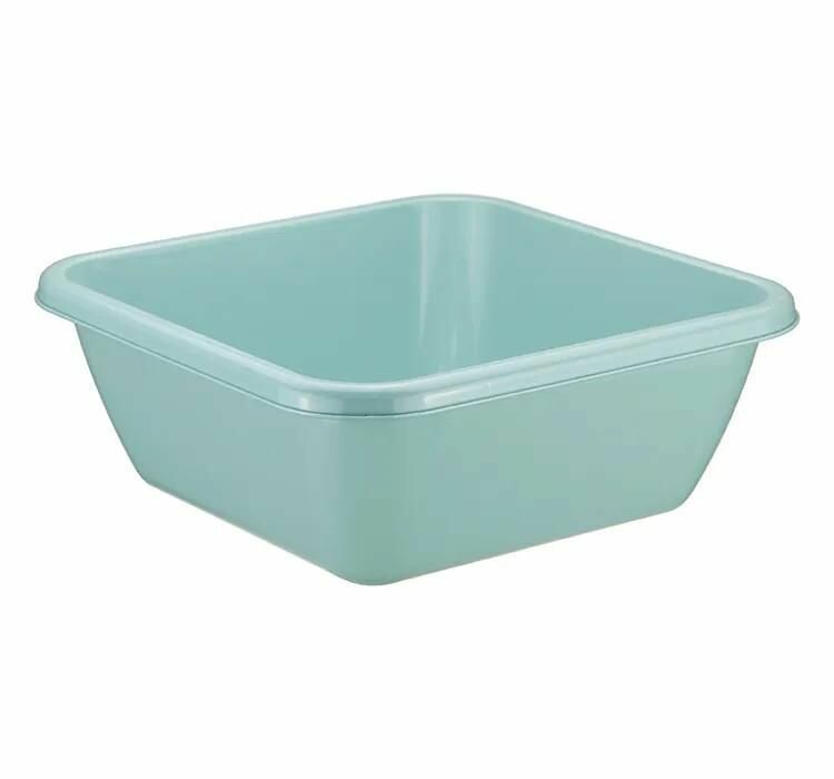 Таз Idea квадратный, 17 л, цвет Мятный, пластик