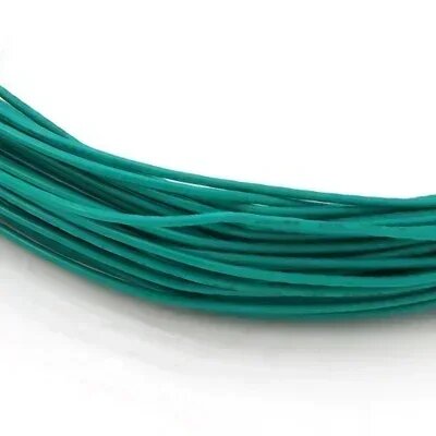 Одножильный медный провод UL1007 PVC 26-14 AWG 24AWG, Green, 2 meters