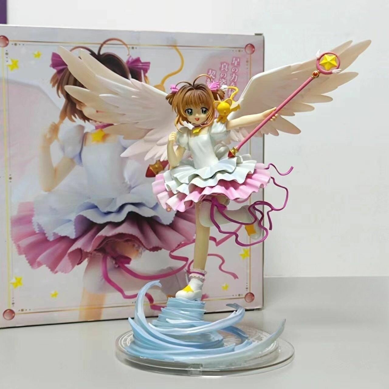 Фигурка Сакура собирательница карт Сакура Киномото / Cardcaptor Sakura Sakura Kinomoto Подарки дя лболельщиков 28см