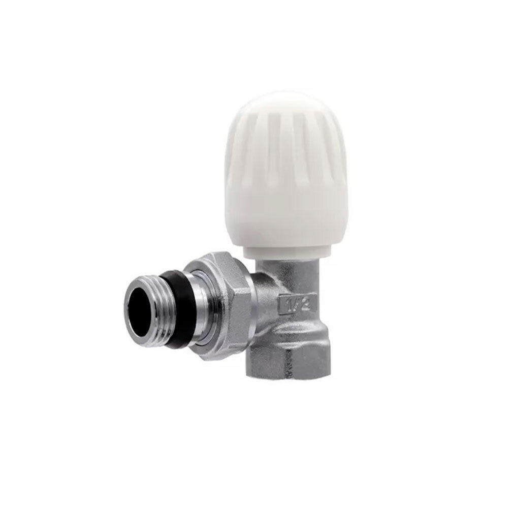 Вентиль для радиаторов 3/4" регулировочный угловой верхний Vieir VR277
