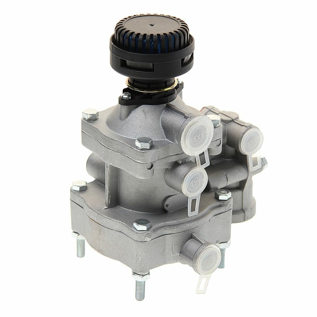 Клапан двухпроводный управления тормозами прицепа для ЗИЛ, КамАЗ, МАЗ арт 35020002 MEGAPOWER AUTOMOTIVE