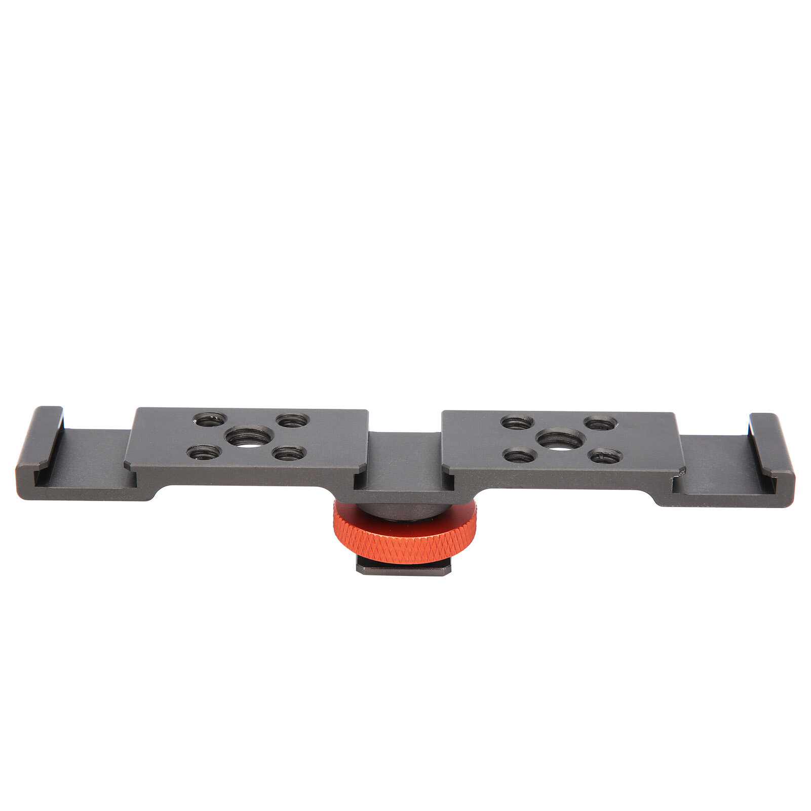 3 в 1 адаптер для крепления на горячий башмак, удлинитель, кронштейн, подставка для камеры, мобильного телефона, черный, серебристый