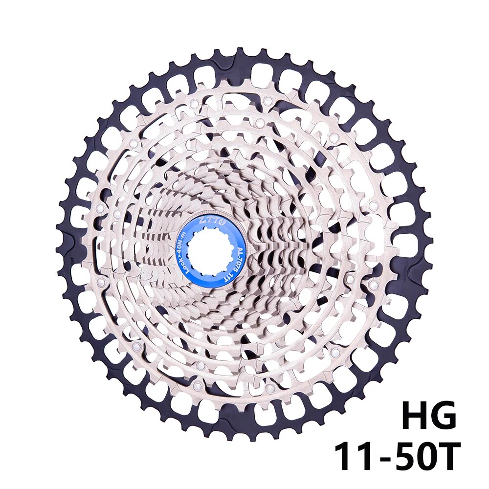 ZTTO кассета 12 скоростей 11-50T сталь Белый, HG 12s 11-50 ULT SR