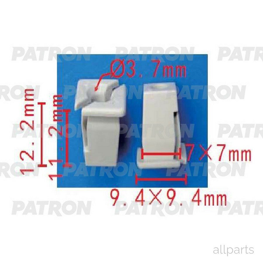 PATRON P37-1514 Крепеж (клоп)