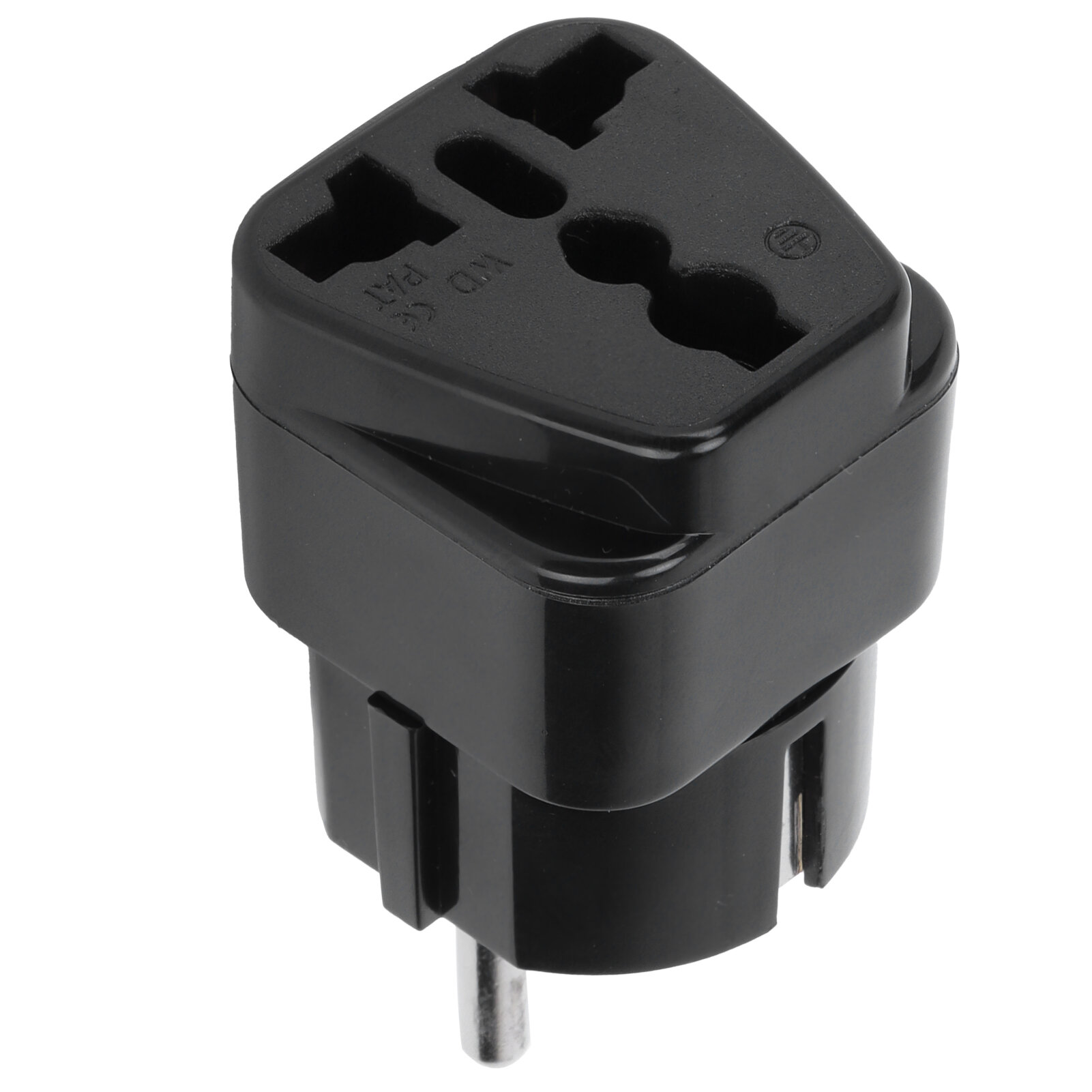 10A Power Converter Plug Europe Travel Adapter Conversion Socket — фото 1
