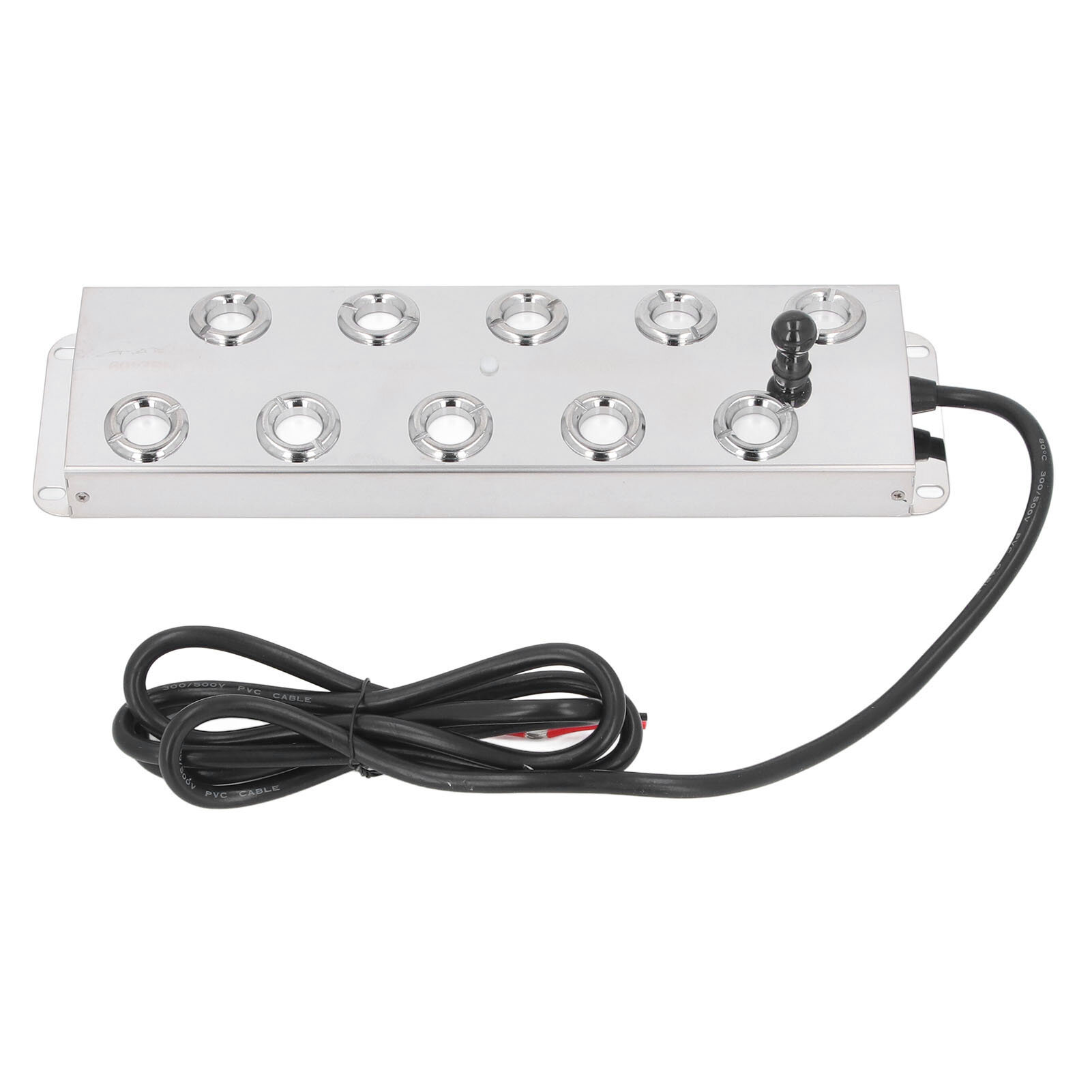 Ультразвуковой генератор тумана, 10 головок, DC45-48V, длина кабеля 1,5 м, ультразвуковой генератор тумана для прудов и фонтанов.