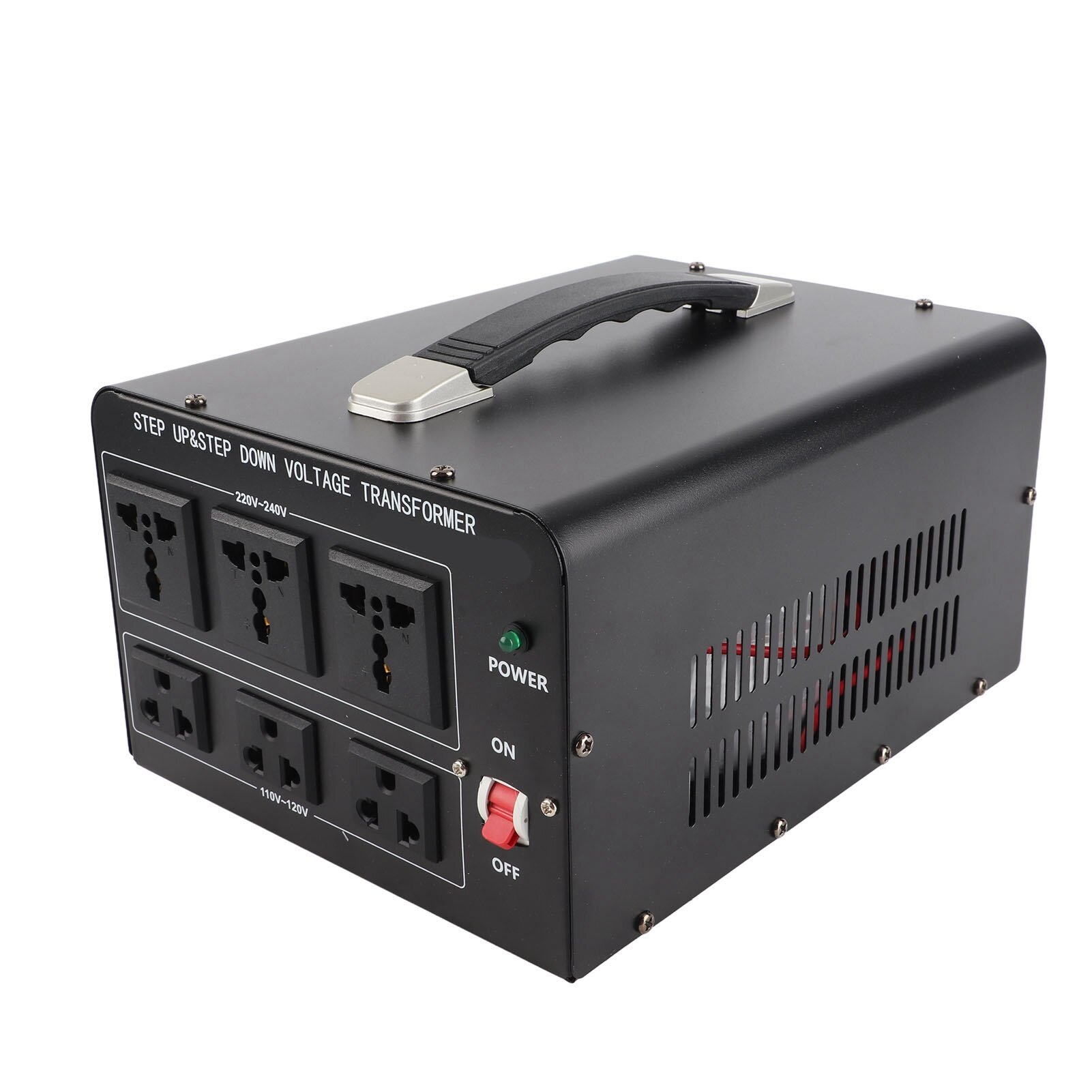 Преобразователь напряжения мощностью 5000 Вт в повышающий/понижающий трансформатор с универсальным интерфейсом входа