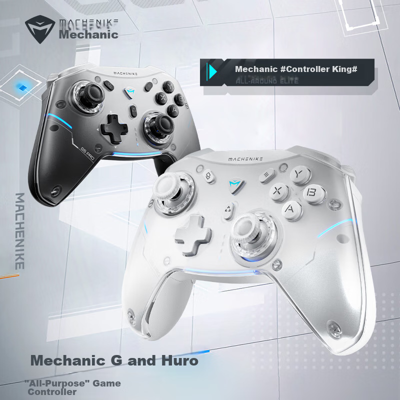 Геймпад MACHENIKE G5pro Wireless совместимый с iOS, ПК, black