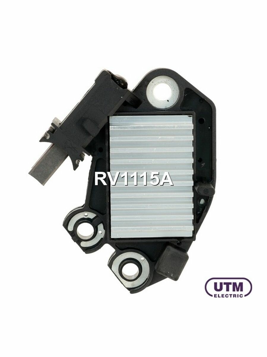 Регулятор генератора UTM RV1115A, для Fiat, Opel, Suzuki, черный