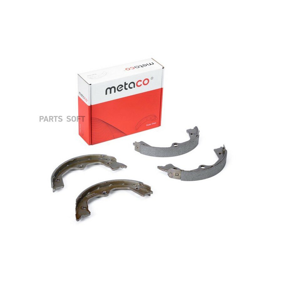 METACO Колодки ручного тормоза к-кт Honda Accord VIII (2008-2015)