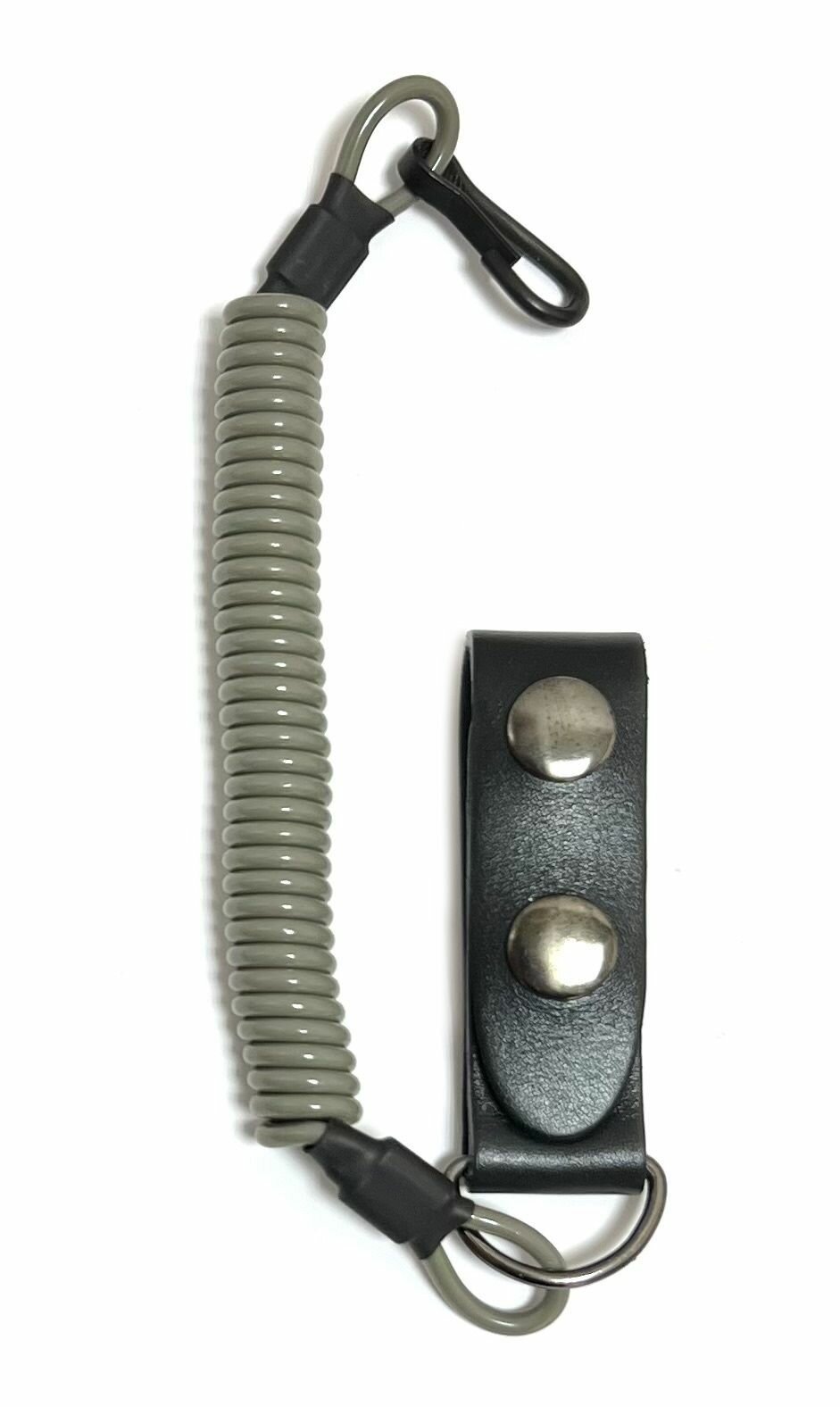 Шнур пистолетный витой с кожаной шлевкой Stich Profi (Олива)