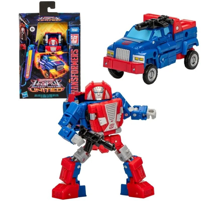 Трансформеры Hasbro Игрушка Transformers Legacy United Deluxe Class G1 Universe Autobot Gears 5.5-inch (14 cm) F8530