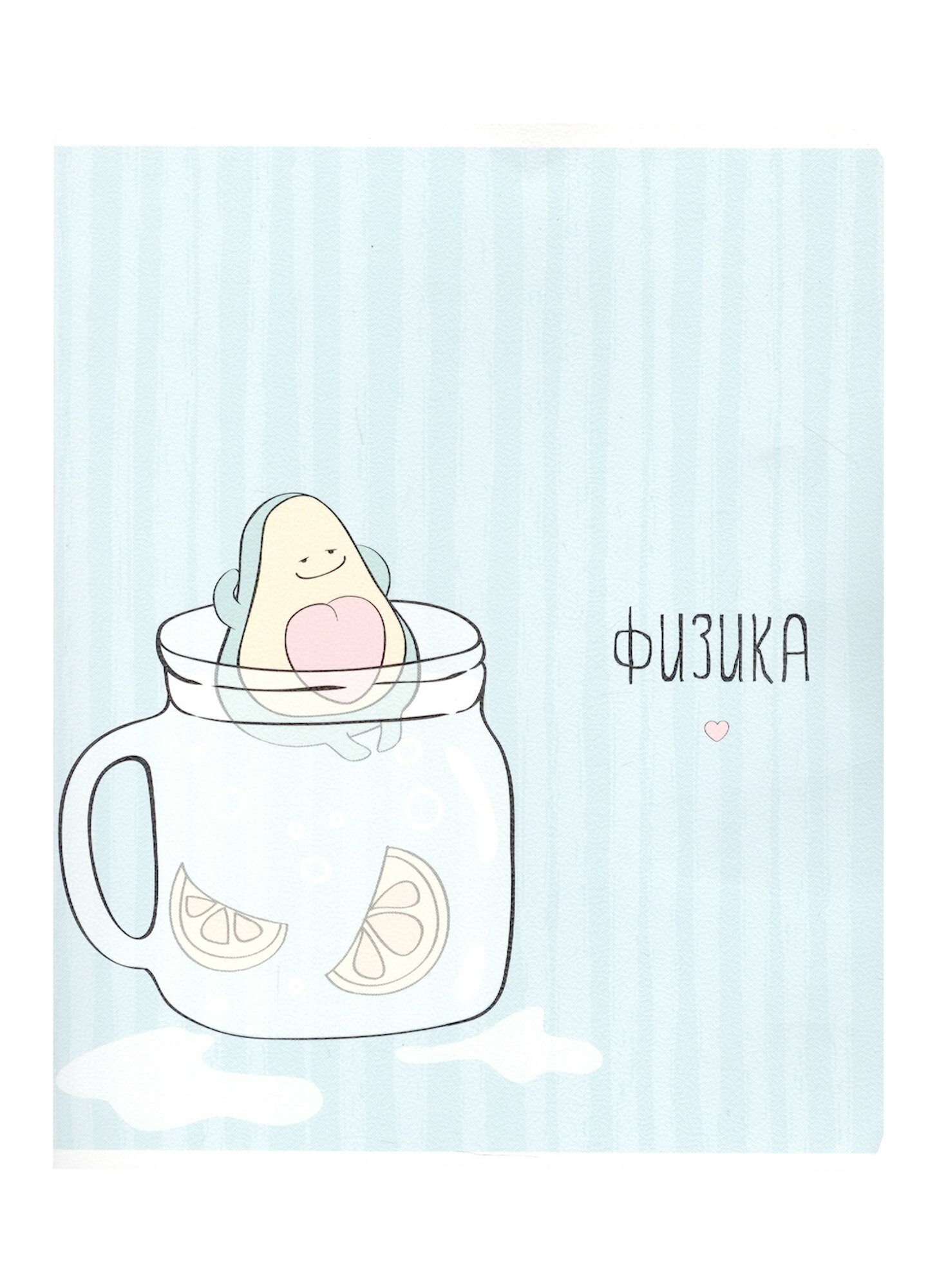 Тетрадь предметная в клетку Be Smart, "Avocado. Физика", 48 листов